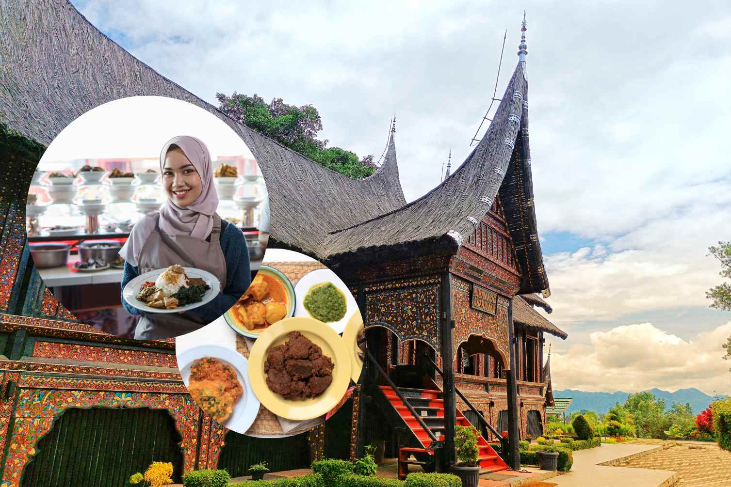 The Scenic Allure and Culinary Delights of the Land of Minangkabau